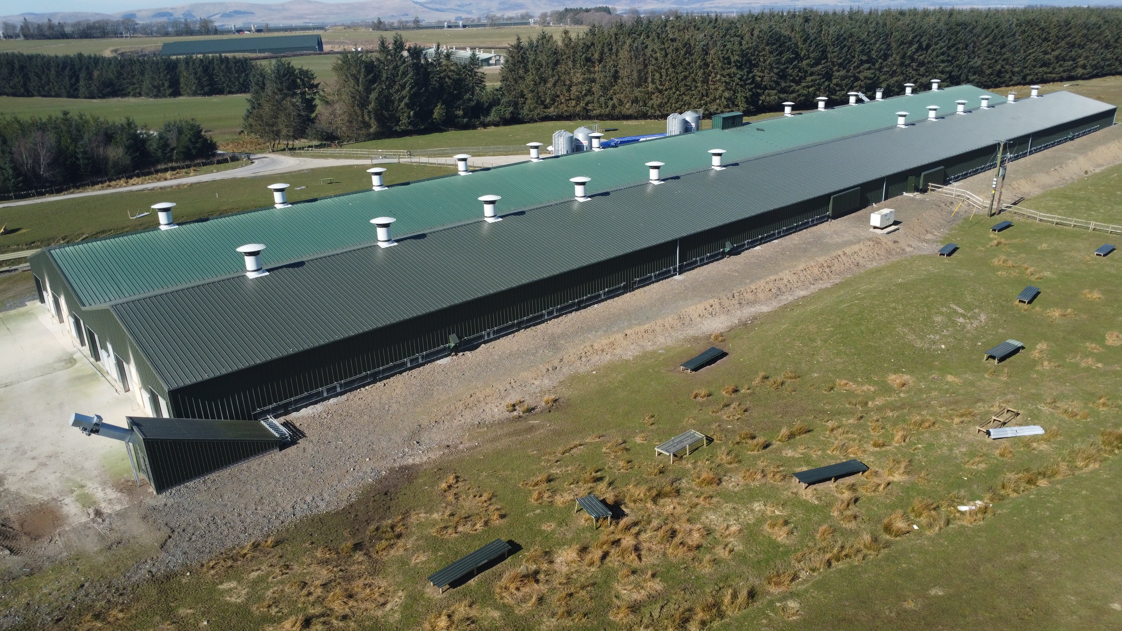 Custom Steel Poultry Sheds for UK Farms | Thorburn Group