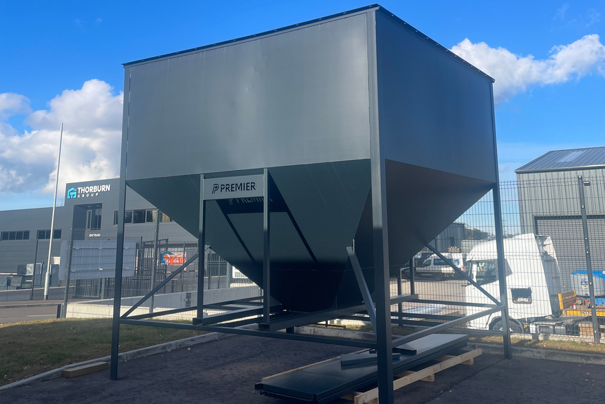 Grain Handling Equipment: Hoppers & Pushers for UK Farms | Thorburn Group